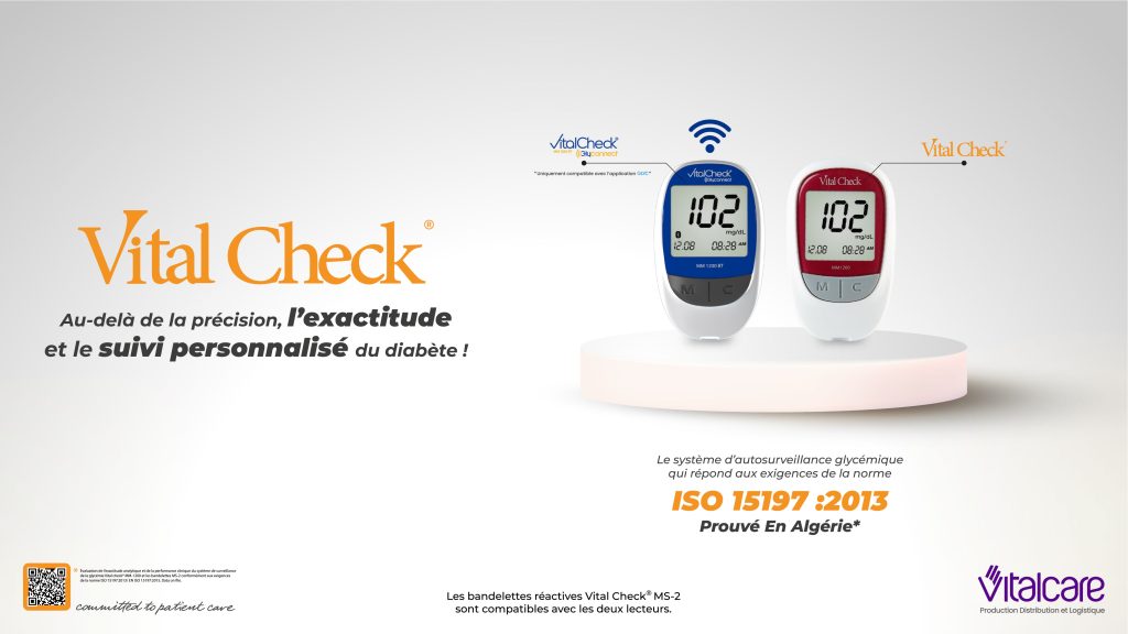 Le système de l’Autosurveillance de la glycémie Vital Check® est en ...